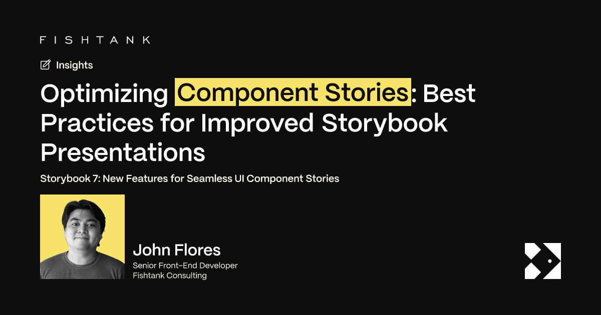 Optimizing Component Stories: Best Practices for Improved Storybook ...