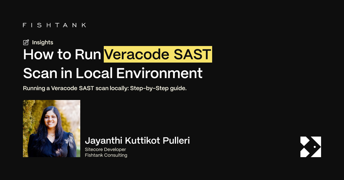 Run Veracode SAST Locally: Secure Code with Pipeline Scan | Fishtank